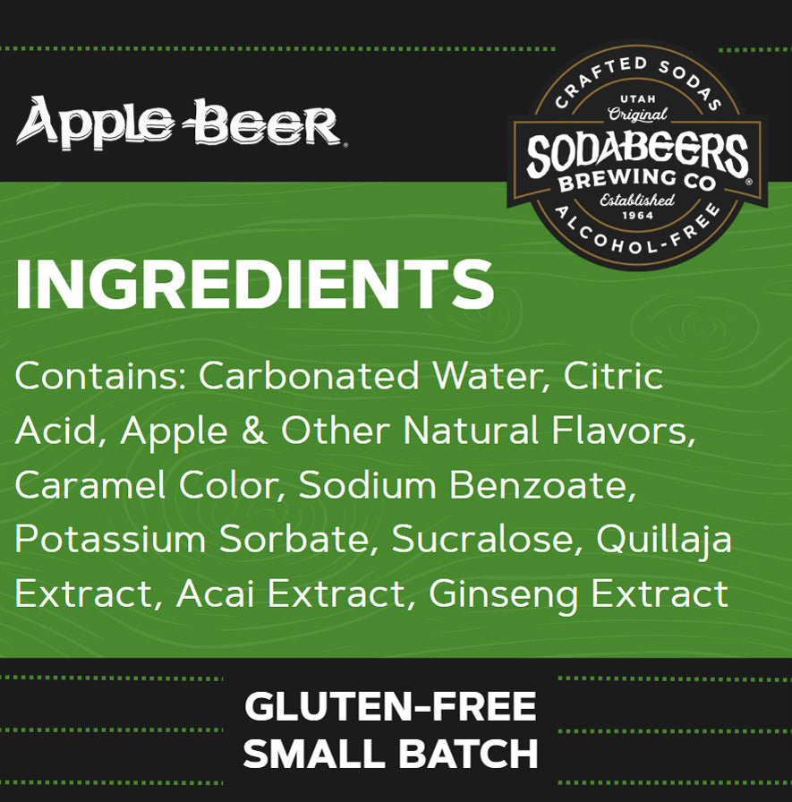 Apple Beer FIVE 12-Pack, 12 fl oz Bottles – SodaBeers Brewing Co.