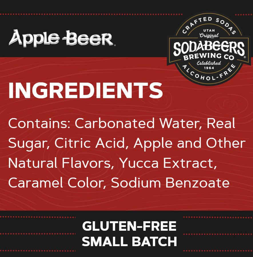 Apple Beer 12-Pack, 12 fl oz Bottle – SodaBeers Brewing Co.